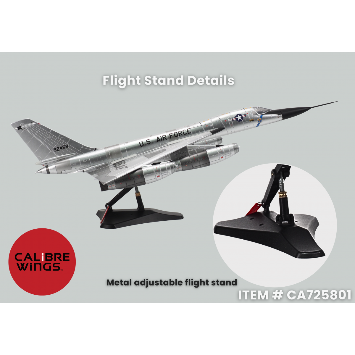 1:72 B-58 Hustler Bendix Trophy Winner USAF Museum Dayton, Ohio