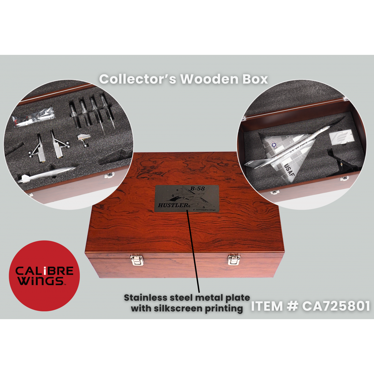 1:72 B-58 Hustler Bendix Trophy Winner USAF Museum Dayton, Ohio