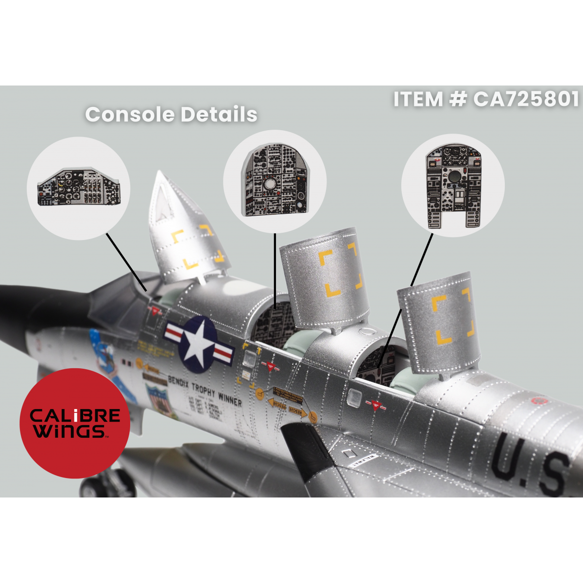 1:72 B-58 Hustler Bendix Trophy Winner USAF Museum Dayton, Ohio