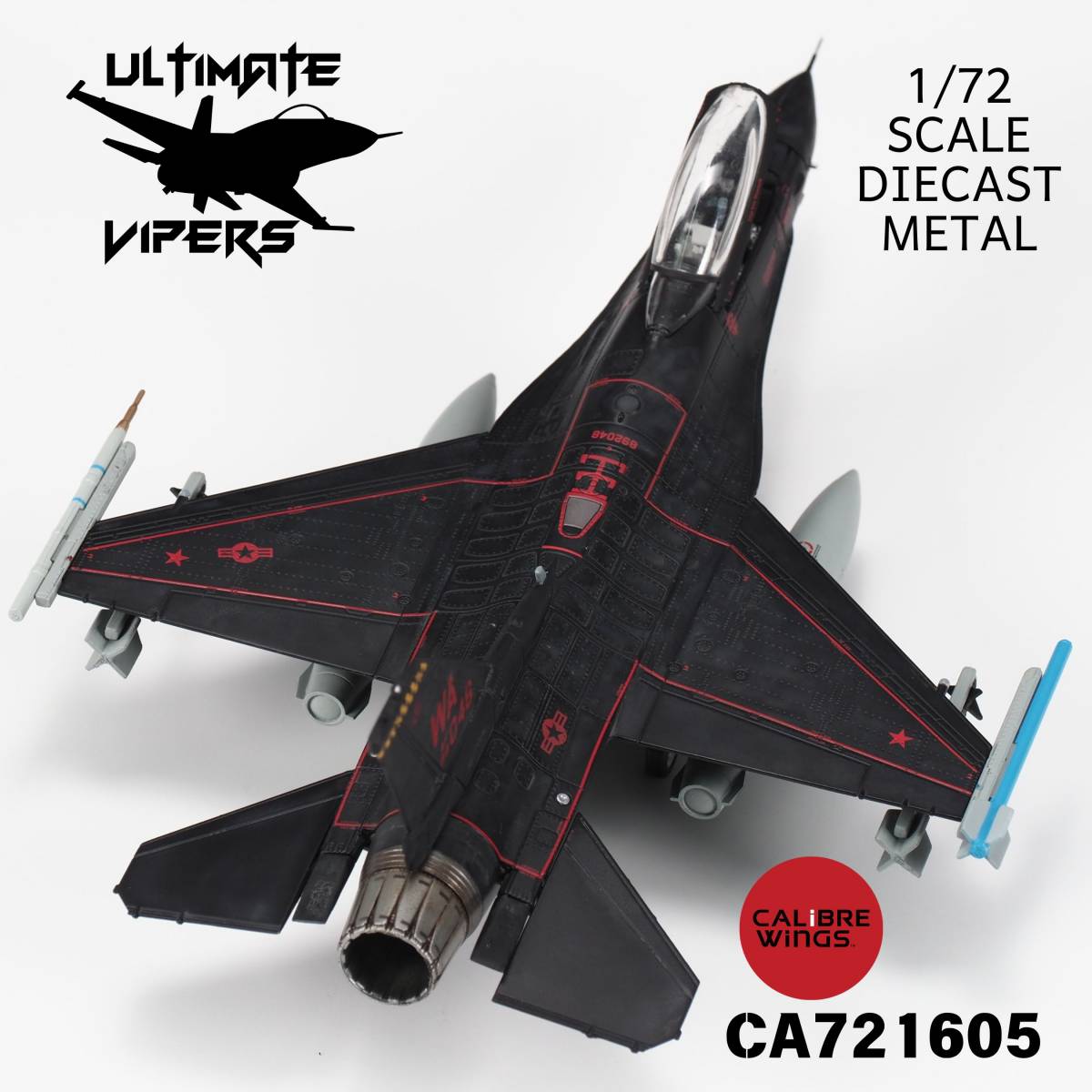 1/72 F-16C Block 42 64th Aggressor Sqn “Wraith” 89-2048